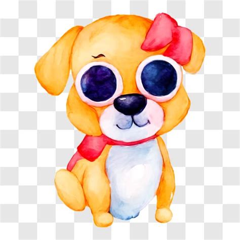 Download Schattige Gele Hond Met Zonnebril Pngs Online Op Creative Fabrica