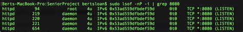 Bash How To Kill Apache Php Server Running On Local Host Port 8080