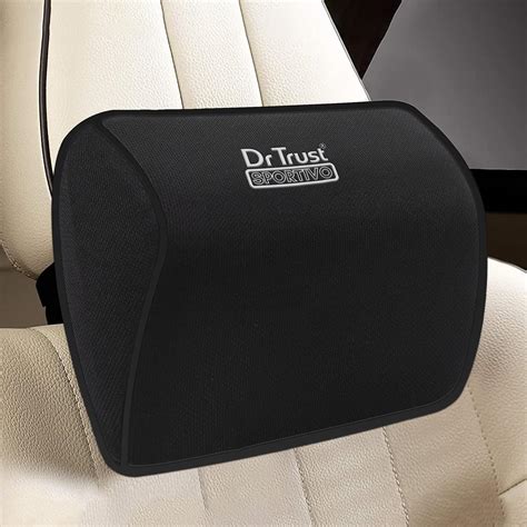 Dr Trust Usa Orthopedic Neck Rest Car Seat Cushion Memory Foam Pillow Automobile Seat Headrest