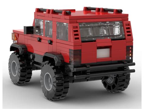 Lego Moc Jeep Cherokee Xj Offroad By Bowtiedturismo Rebrickable