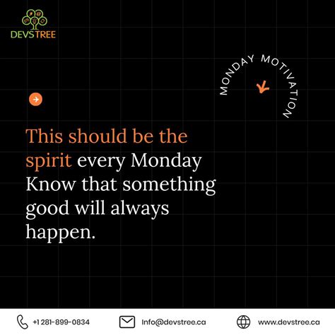 Devstree Canada On Linkedin Mondaymotivation Positivevibes Devstreeca