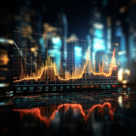 Business And Stock Market Graphs Title Image Financial Trends And Performance Analysis