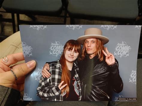 Jamie Campbell Bower With Fans At German Comic Con In Dortmund