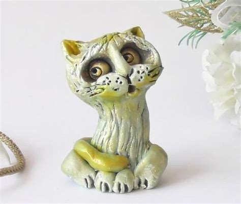 Статуэтка кошка Cувенир кошечка — цена 135 грн в каталоге Статуэтки Купить товары для дома и