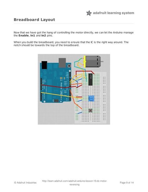 Adafruit Arduino Lesson 15 Dc Motor Reversing Pdf Internet Of Things Internet