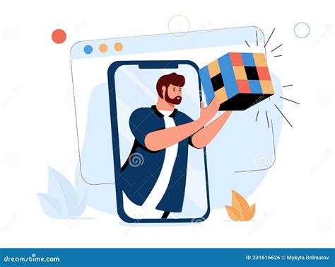 Programming Illustration Programmer Working Place Illustration Concept