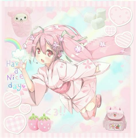 Sakura Miku Pfp By Me 🍡🦴 In 2024 Miku Sakura Kawaii