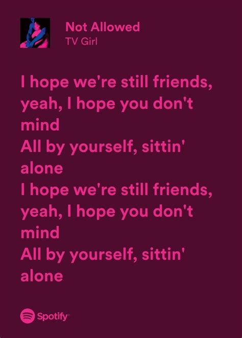 Spotify Lyrics ♡ Just Lyrics Tv Girls Her Lyrics