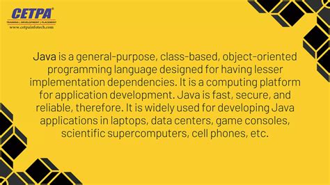 Everything You Need To Know About Java Ppt