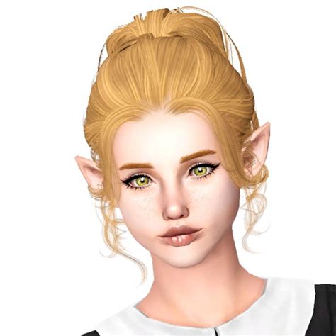 Newsea S Hanna Hairstyle Retextured By Sjoko Sims 3 Hairs