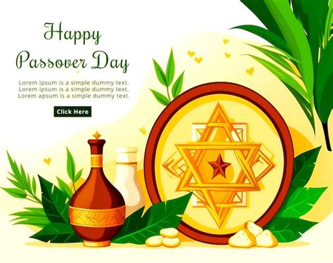 Premium Psd Happy Passover Day Vector Perfect For Office Company School Social Media