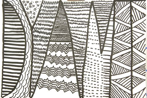 Abstract Drawing Patterns
