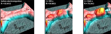 Figure 1 From Real Time Atomic Force Microscopy Imaging For N Ano Contact Fabrication By