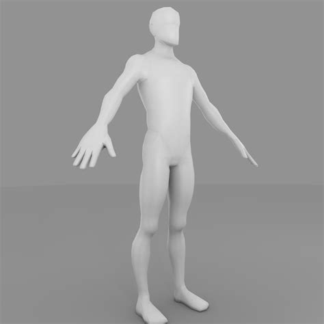 3ds Max Male Base Mesh