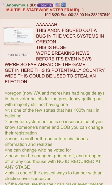 Fact Check Hackers Did Not Prove The Oregon Voting System Is Insecure Lead Stories
