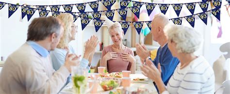 40pcs Happy 80th Birthday Banner Bunting Flags Navy Blue