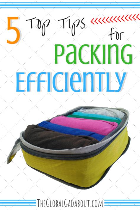 Top Tips For Packing Efficiently The Global Gadabout