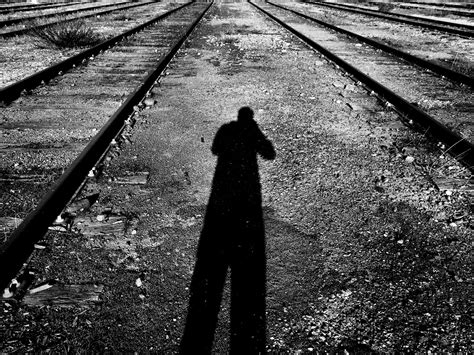 On A Train That Is Delayed Due To A Suicide On The Tracks I