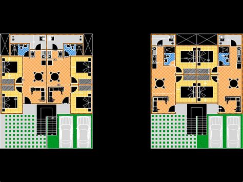Projeto De Apartamento Duplex Em Dwg 15719 Kb Biblioteca Cad