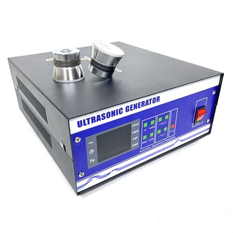 Single Frequency Ultrasonic High Power Pulse Generator 25khz Ultrasonic Generator For Laboratory