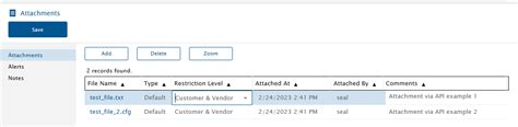 Upload Attachment Through API For Specific Extension IFS Community