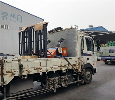 보행식 미니 전동지게차 Swc 1000l 렌탈 납품경남 양산 물류센터수성운반기계 네이버 블로그