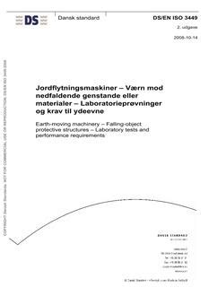DANSK DS/EN ISO 3449