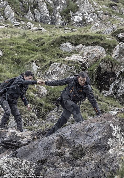 Courteney Cox Eats Rotting Sheep Carcass On Running Wild With Bear