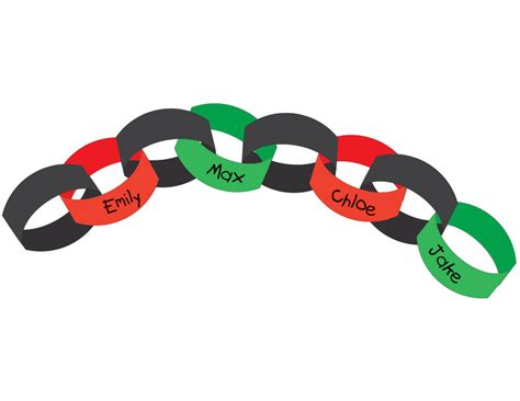 art kwanzaa unity chain