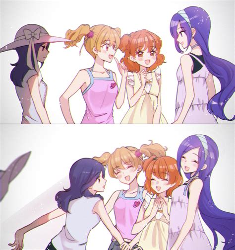 Higashi Setsuna Momozono Love Yamabuki Inori Aono Miki And Eas