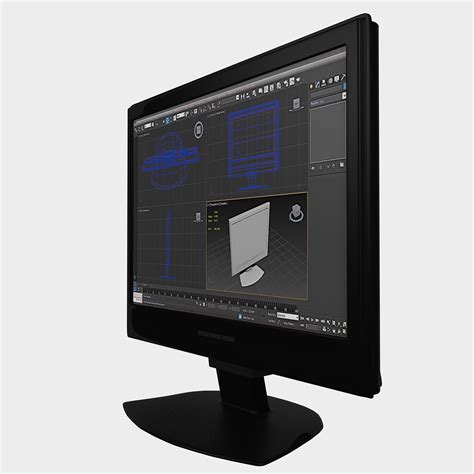3d Lcd Monitor Model