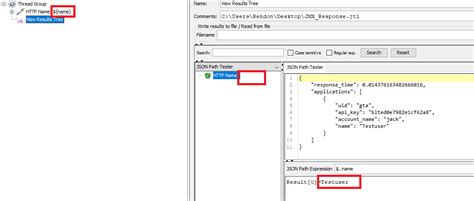 Jmeter Extracting The Response Value And Use On The Same Sampler