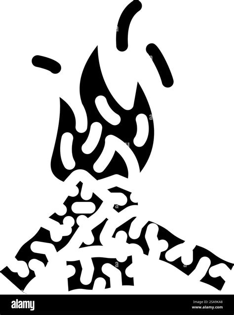 Energy Wood Pellets Glyph Icon Vector Energy Wood Pellets Sign