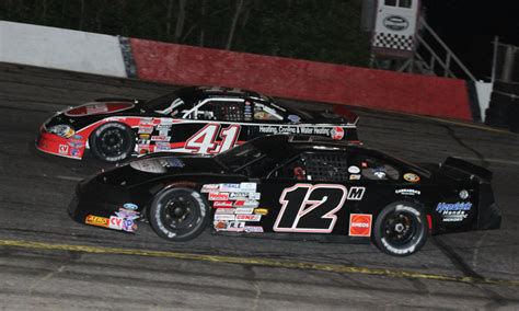Austin Mcdaniel Comes Up Short In Duel With Josh Berry Short Track Scene