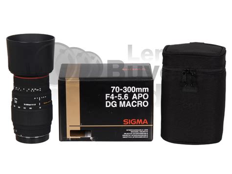 Sigma 70 300mm F4 56 Apo Dg Macro Lens Reviews Specification