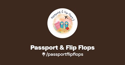 Passport And Flip Flops Instagram Facebook Linktree
