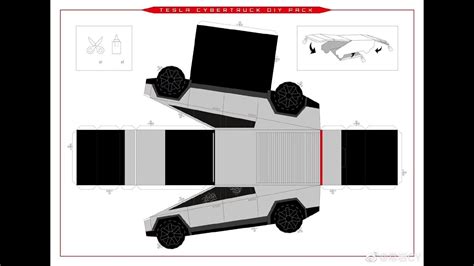 Cybertruck Papercraft