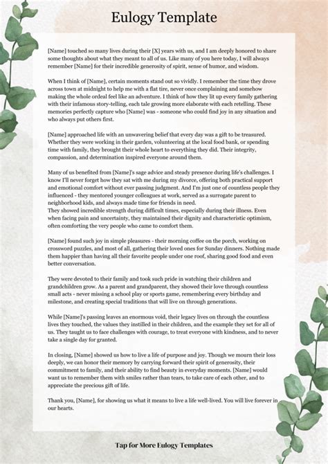 How To Write A Eulogy The Ultimate Guide Eulogies By Jen