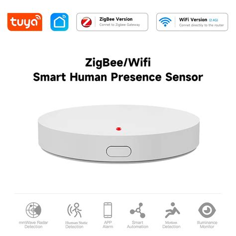 Датчик присутствия человека Tuya Zigbee 24g Wi Fi датчик движения радар Обнаружение