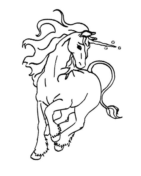 Desene Desen Unicorn De Colorat Pentru Copii Fisa Unicorn De