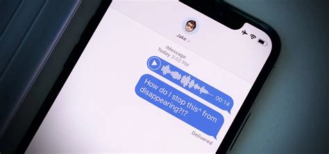 Audio Messages Keep Disappearing In Imessages Do This To Stop Them