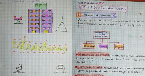 TecnoenseÑando Apuntes Visuales Sobre Estructuras