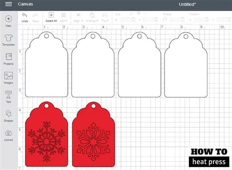 Cricut Label Template