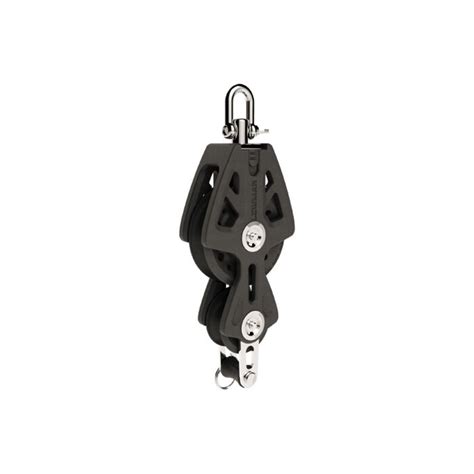 Lewmar Synchro Block Bk Mm Violin Block Becket Black