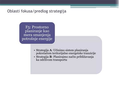 Energetska Mapa Puta Grad Nis Ppt