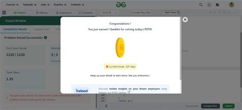 Ashok Reddy Cheluri On Linkedin Day297 Problemoftheday Dsa