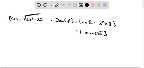 Solved Texts At Which Infinite Endpoints Of The Intervals Of