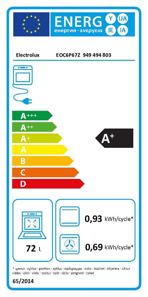 EOC P Z Four Encastrable Electrolux SteamCrisp Pyrolyse Compagnie Du SAV