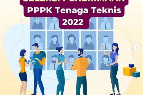 Jadwal Resmi Pendaftaran Seleksi PPPK Tenaga Teknis Tahun 2022