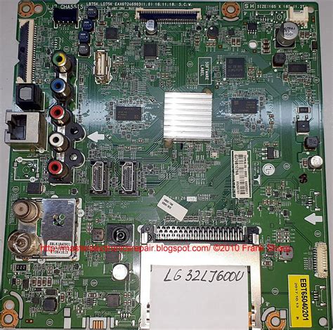Master Electronics Repair !: REPAIR / SERVICING TV LG 32LJ600U
